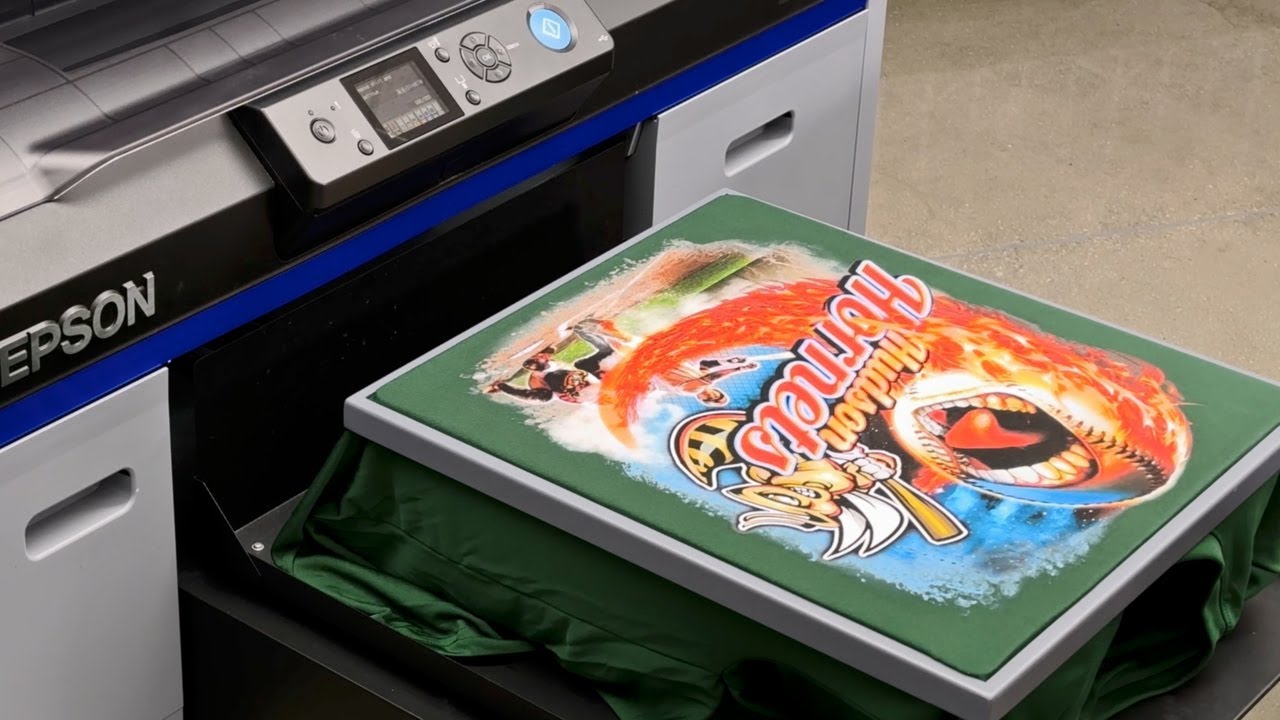 How to Put a Design on a Polyester T-Shirt with the F2100 I Step-by ...