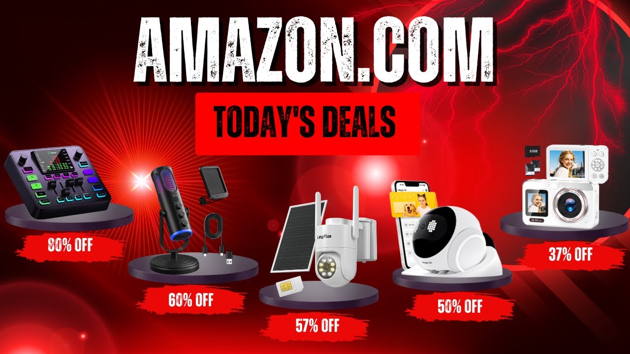 Top 5 CRAZY Amazon Discounts You Need to See! 🔥 - YouTube