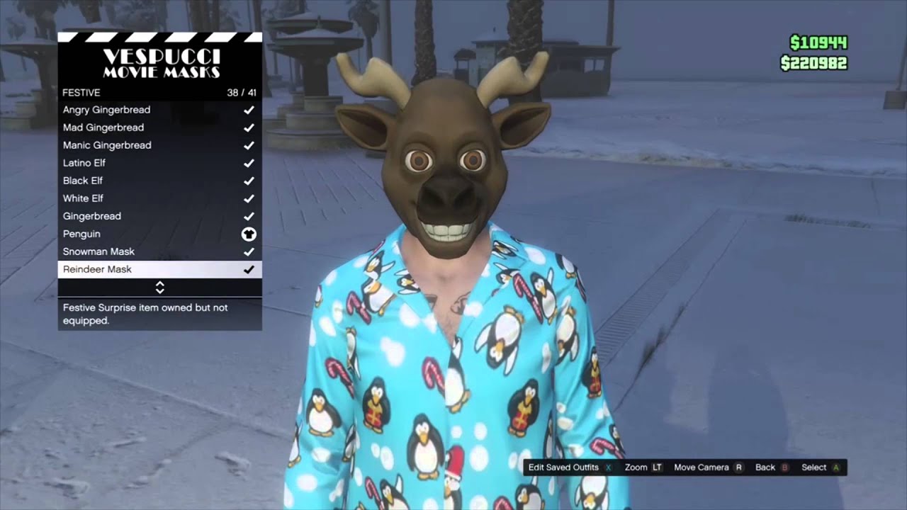 GTA 5 FREE Holiday MASKS - YouTube