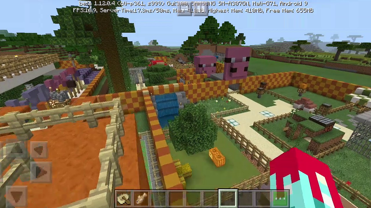 Unspeakable theme park village end unspeakable house tutorial - YouTube