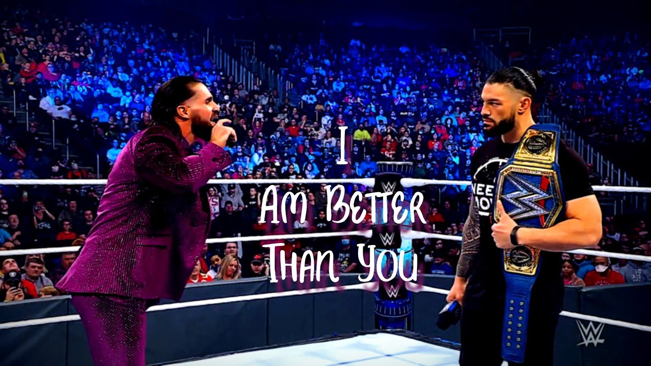 Seth Rollins Just Proving He Own Roman Reigns - YouTube