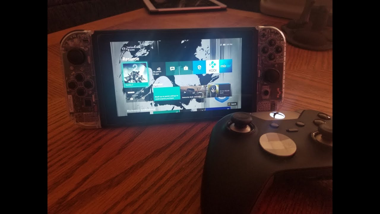 Playing Destiny 2 for the Xbox One on the Nintendo Switch - YouTube