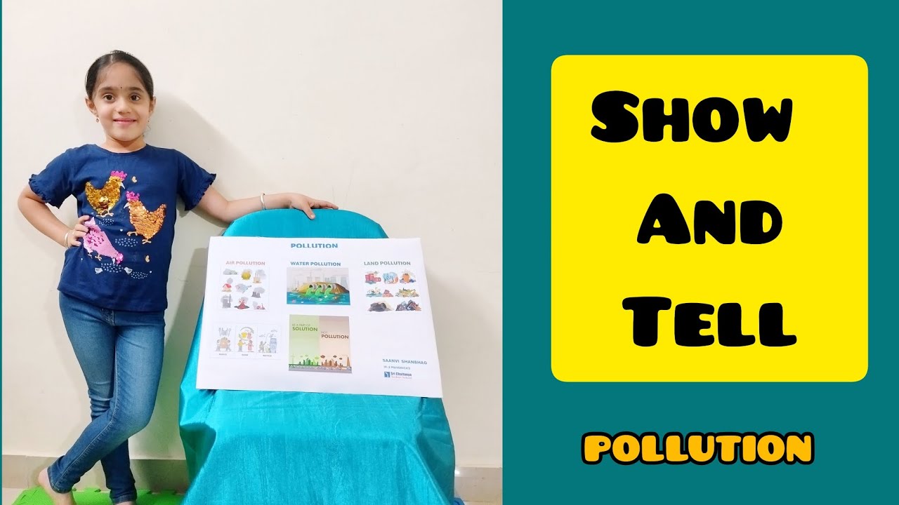 Show and Tell/ Pollution/ Speech on pollution for kids/ easy and simple ...