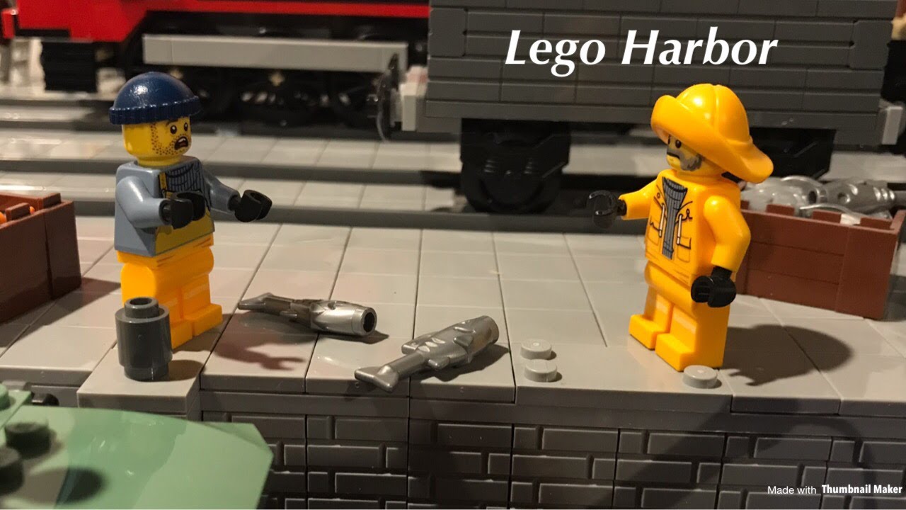 Lego Harbor MOC - YouTube