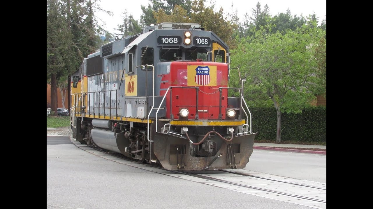 Chasing Cotten Belt 1068 Leading the Permanente Local! - YouTube