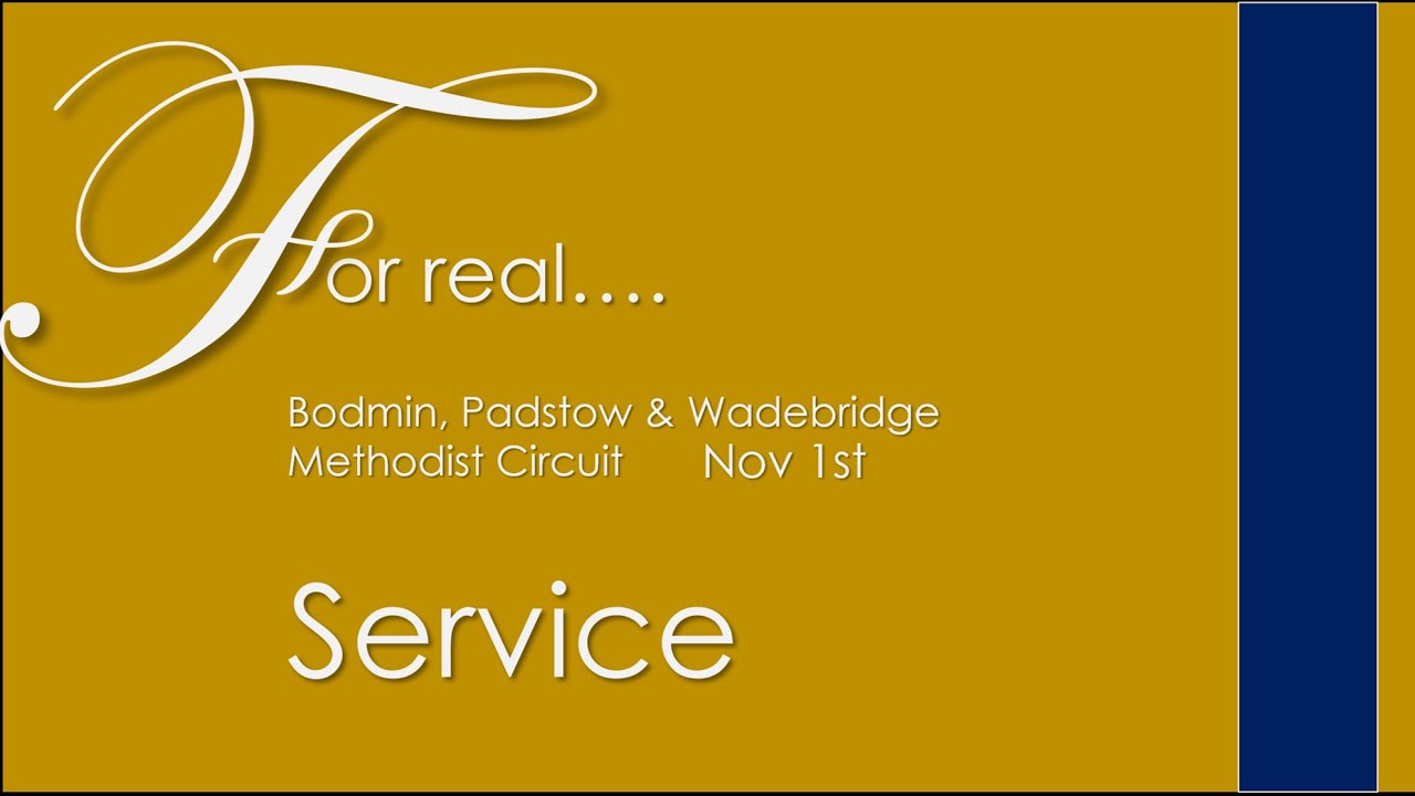 BPW Methodist Circuit Service Nov 1st For Real - YouTube