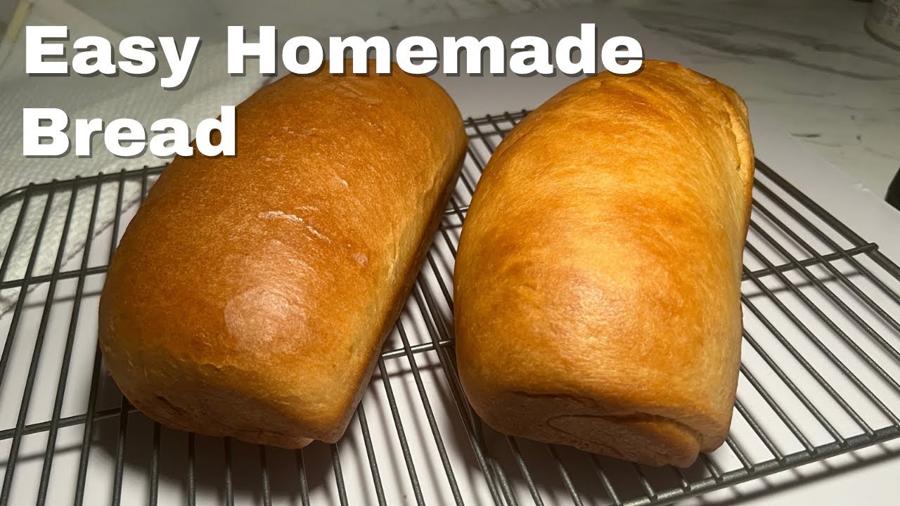 The Best Homemade Bread for Beginners~EAsy HOMEMADE BREAD! - YouTube