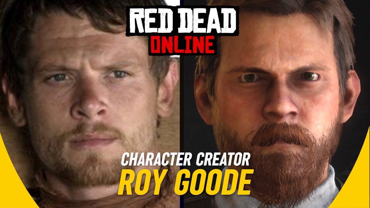 ROY GOODE: Character Creator (Godless) Jack O'Connell RDR2 - YouTube