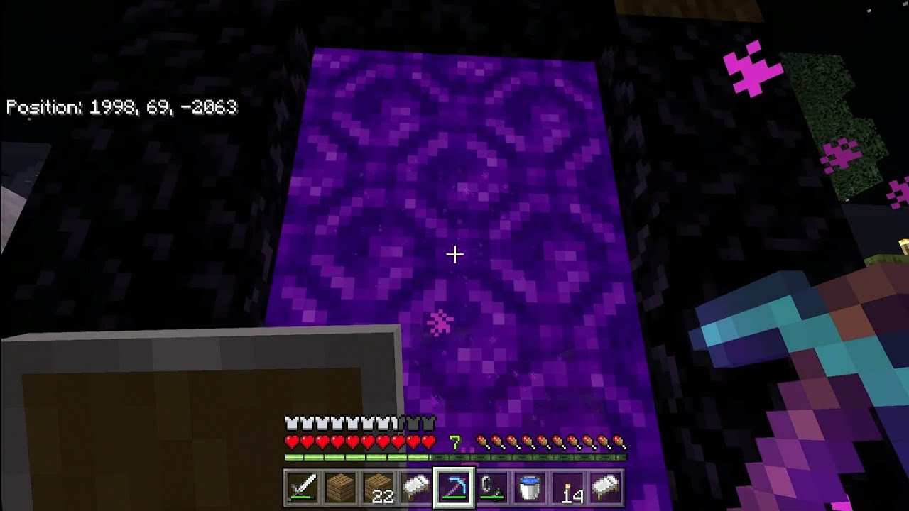 Minecraft Nether update Survival mode - how to make a portal to nether ...