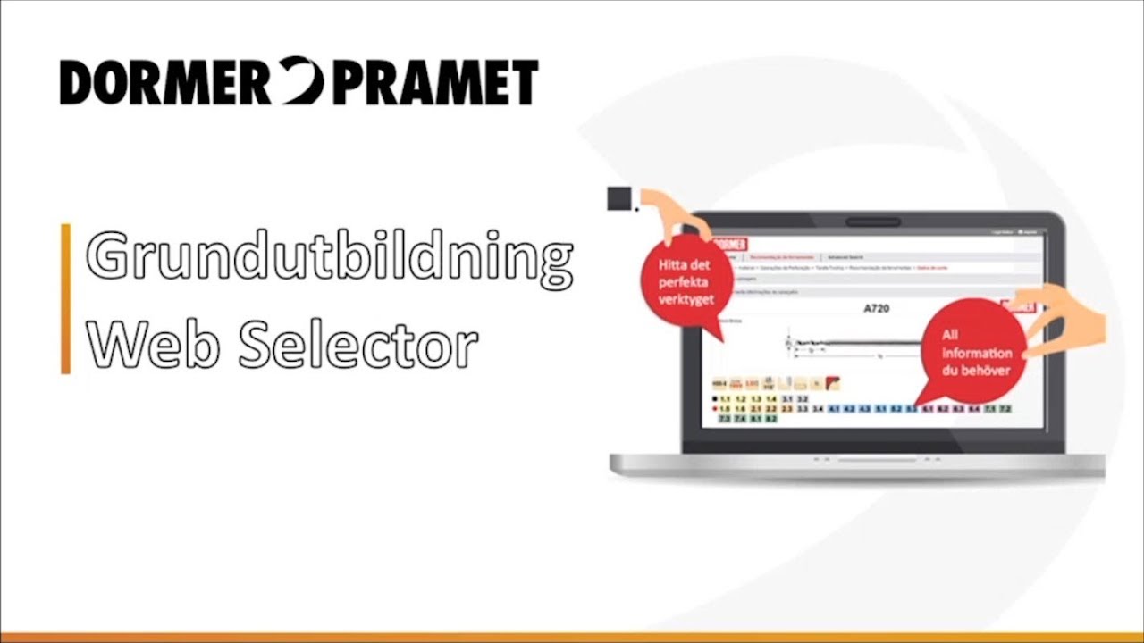 Dormer Pramet - Utbildning i Dormer Selector - YouTube