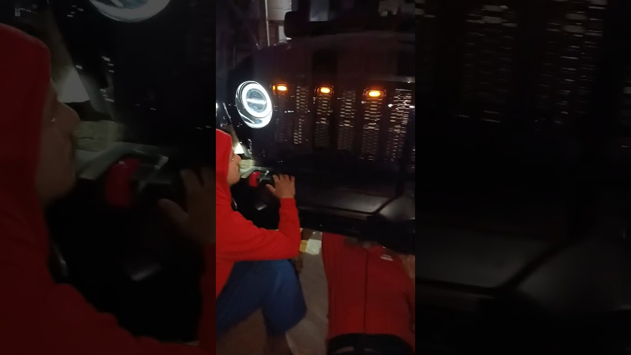 Thar bumper grill minus headlight fog lamp 💡 installed #trending # ...