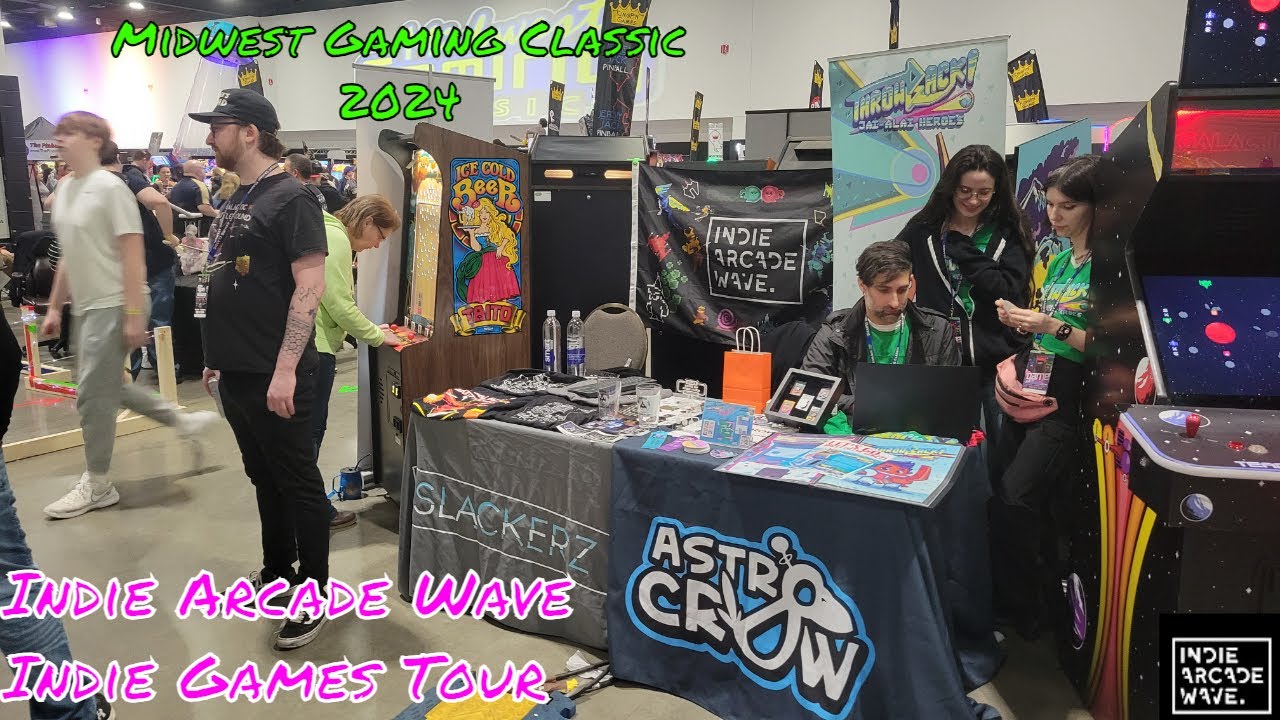 Indie Arcade Game Tour at MGC 2024 | Indie Arcade Wave - YouTube
