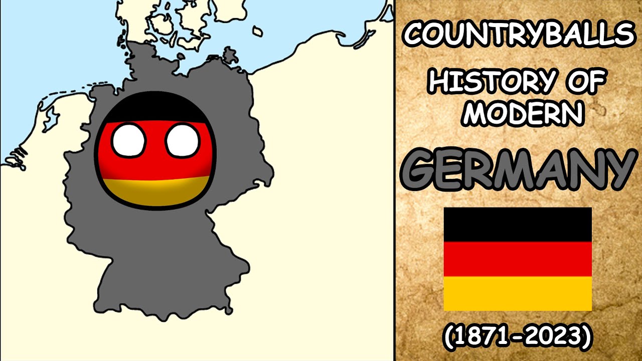 COUNTRYBALLS | history of modern Germany - YouTube