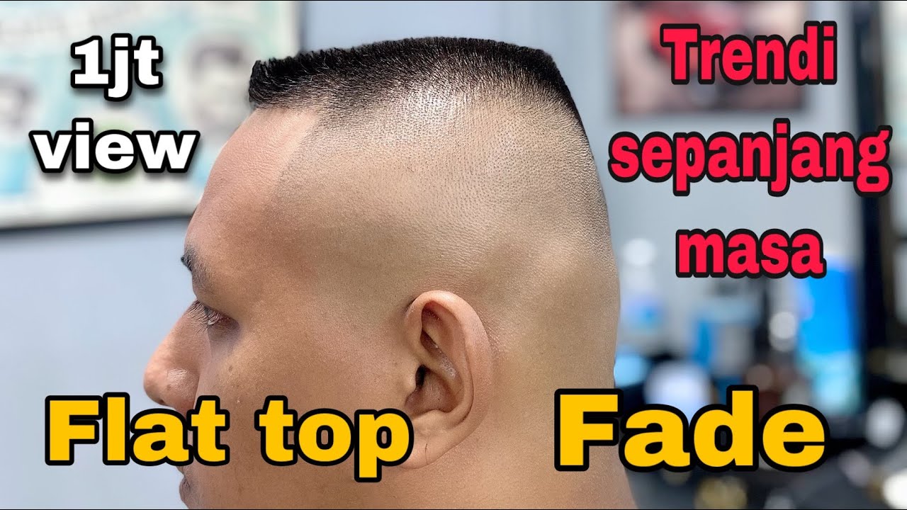 Full tutorial Belajar buat flat top | cepak buat pemula 2020 - YouTube