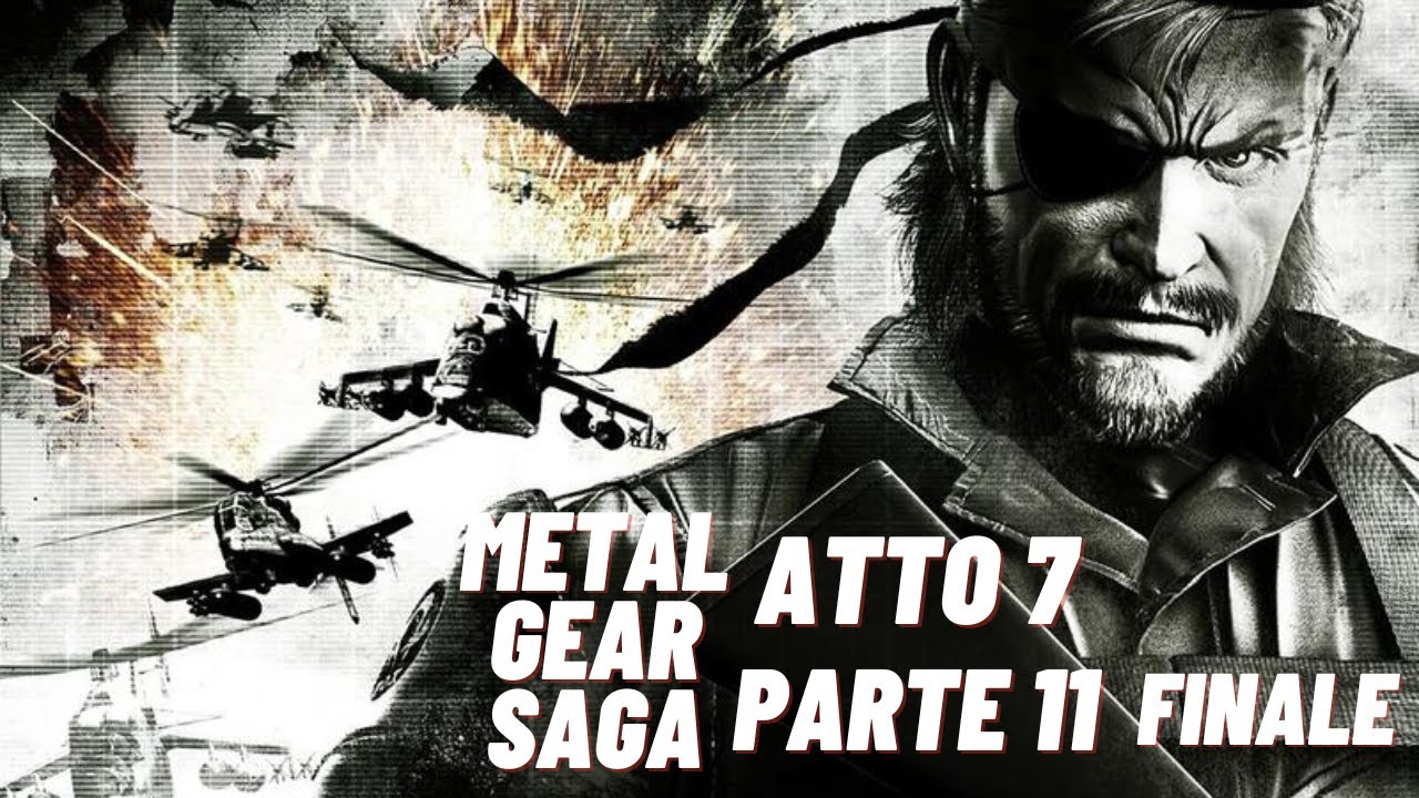 METAL GEAR SAGA - ATTO 7: Metal Gear Solid: Peace Walker (2010 - blind ...