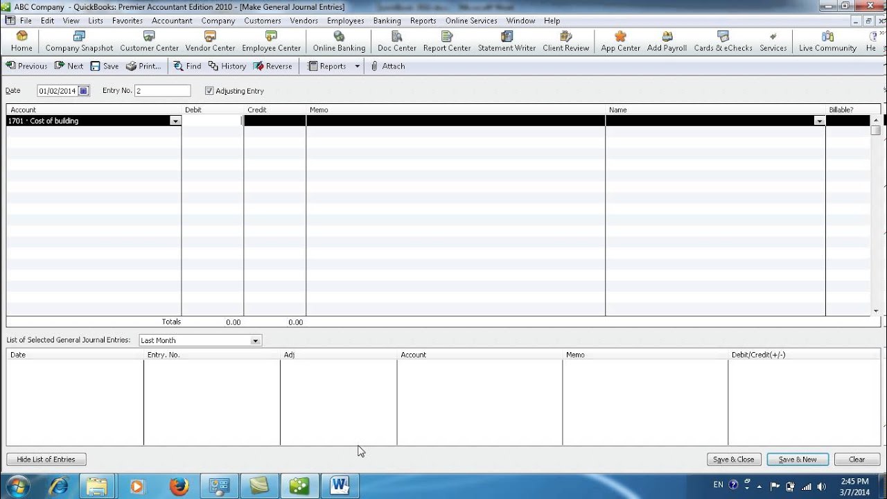 QuickBooks 05 How to Record Service Transactions 1of 2 - YouTube