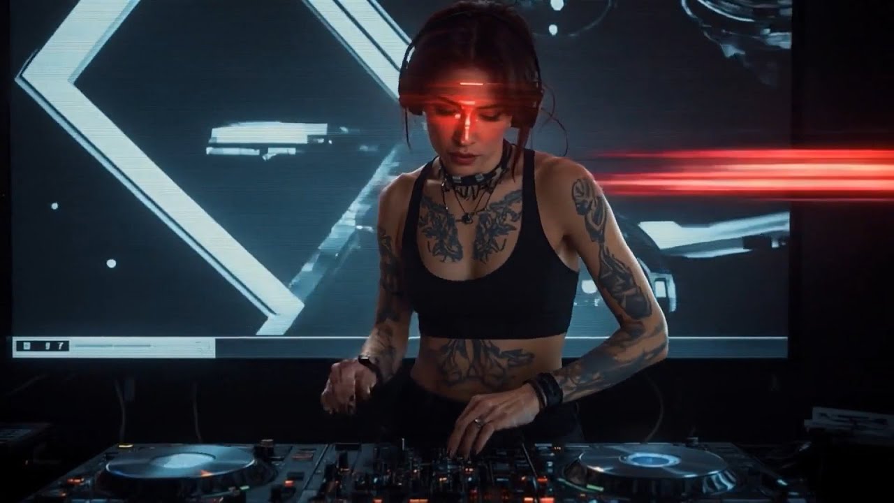 DARK HIGH-TECH MINIMAL - The Inked Siren | Sexy Driving Basslines - YouTube