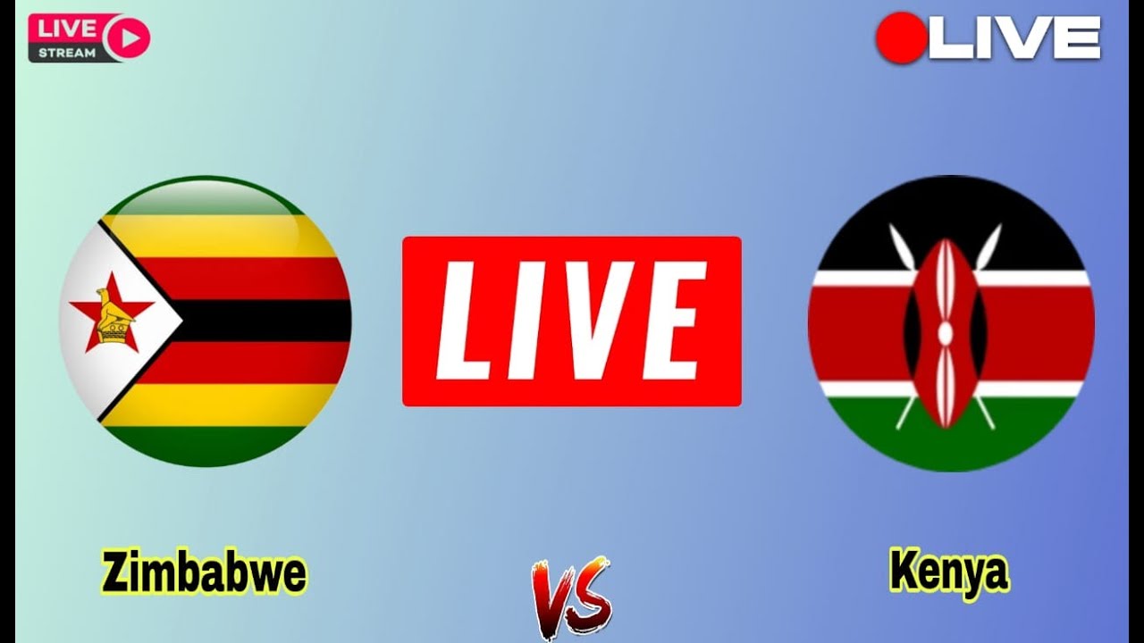 🔴LIVE : Kenya vs Zimbabwe Today Live Match Score Update | CAF Africa ...