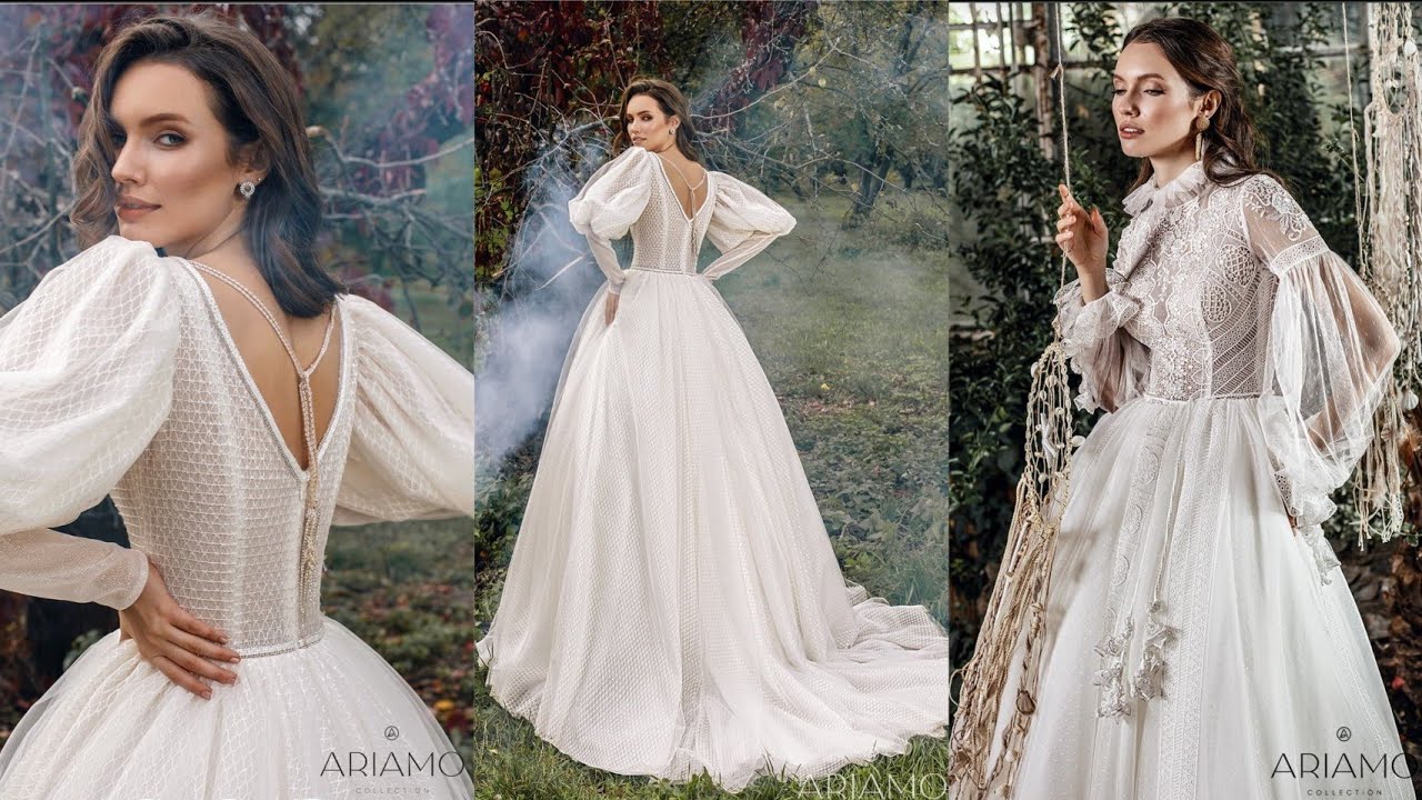 2022 gelinlik modelleri hepsi bir birinden güzel 👰 - YouTube