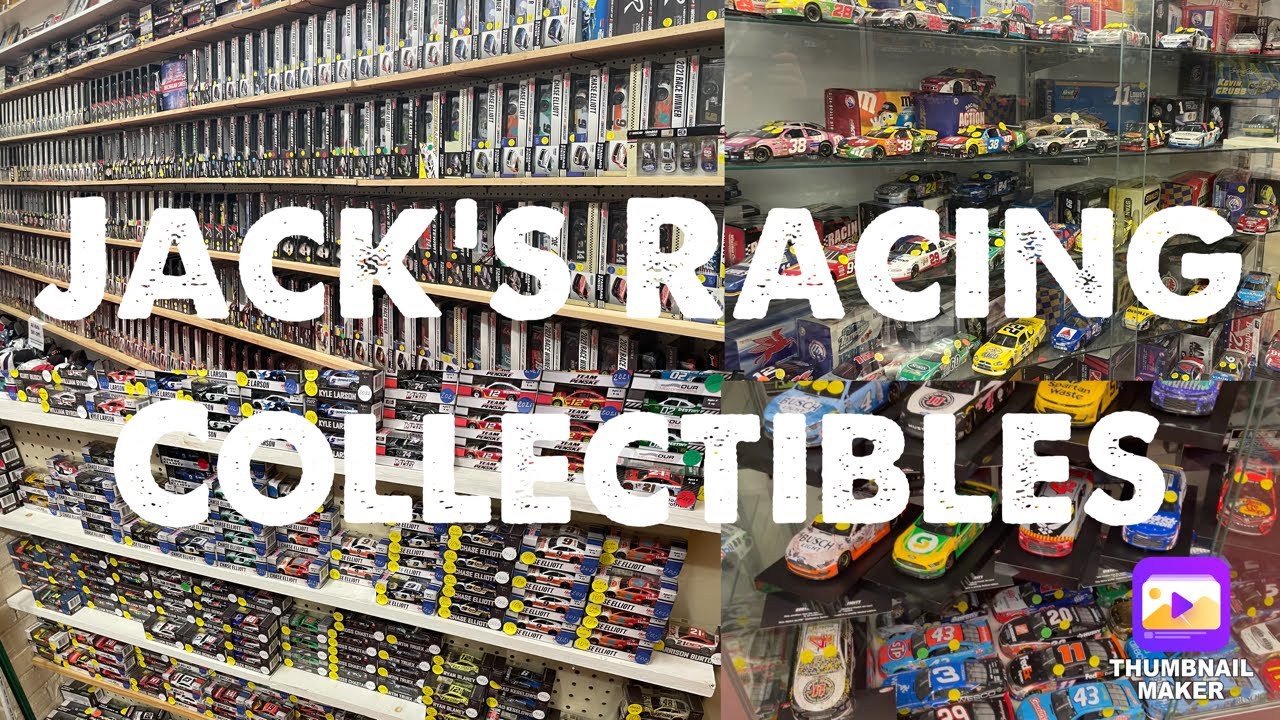 A Full Tour of Jack's Racing Collectibles with 11 rooms of Nascar ...