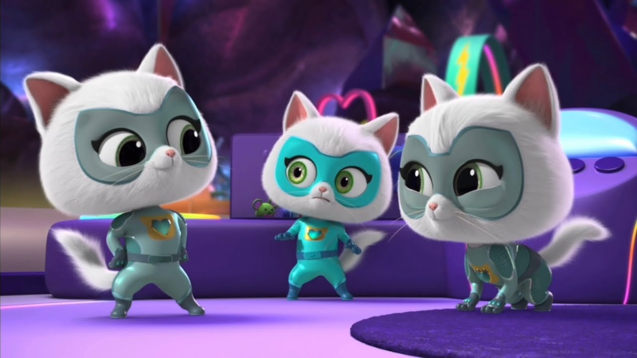 Bitsy Accidentally Clones Herself | Clip | SuperKitties - YouTube