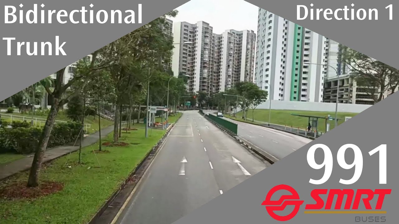 [ARCHIVED] Singapore SMRT Buses Trunk Bus Service 991 Route Visual ...