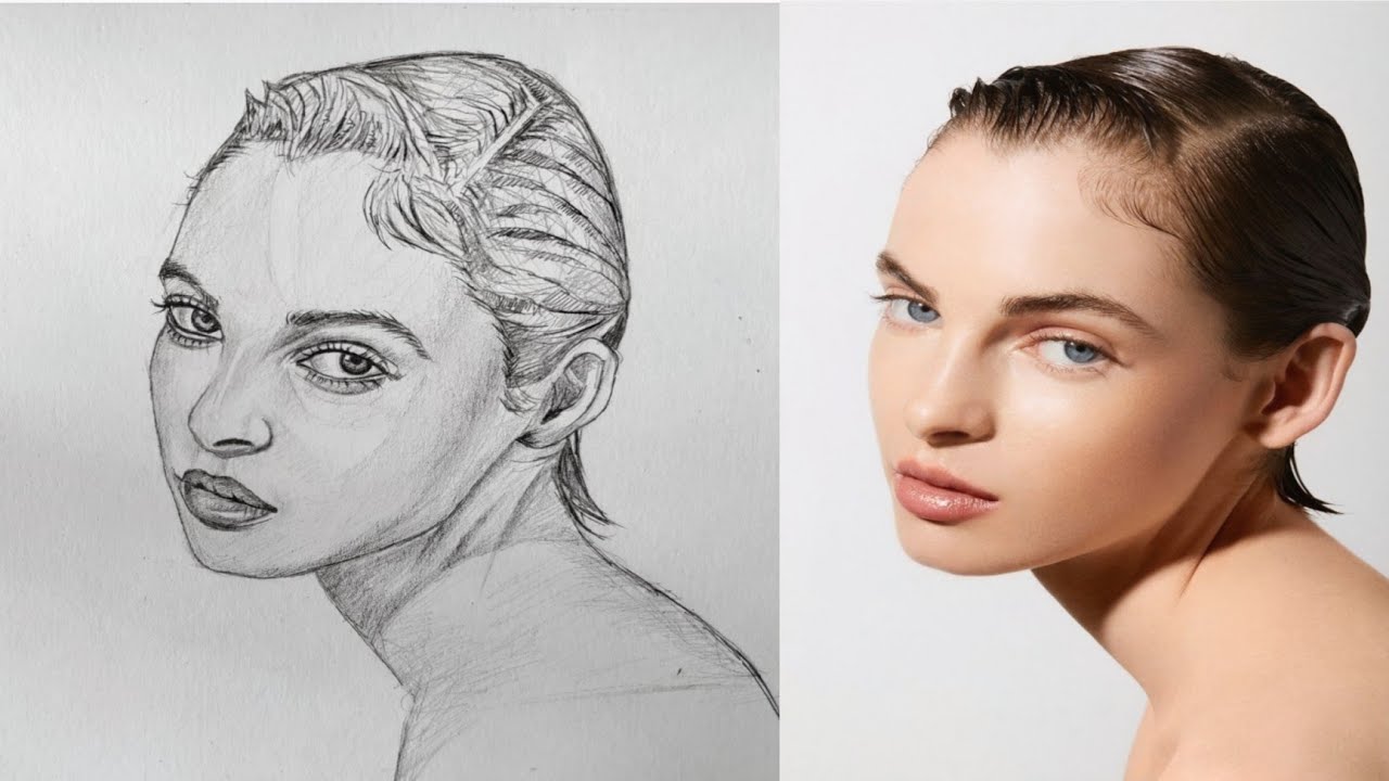 The Loomis Method Essential Portrait Drawing Techniques - YouTube