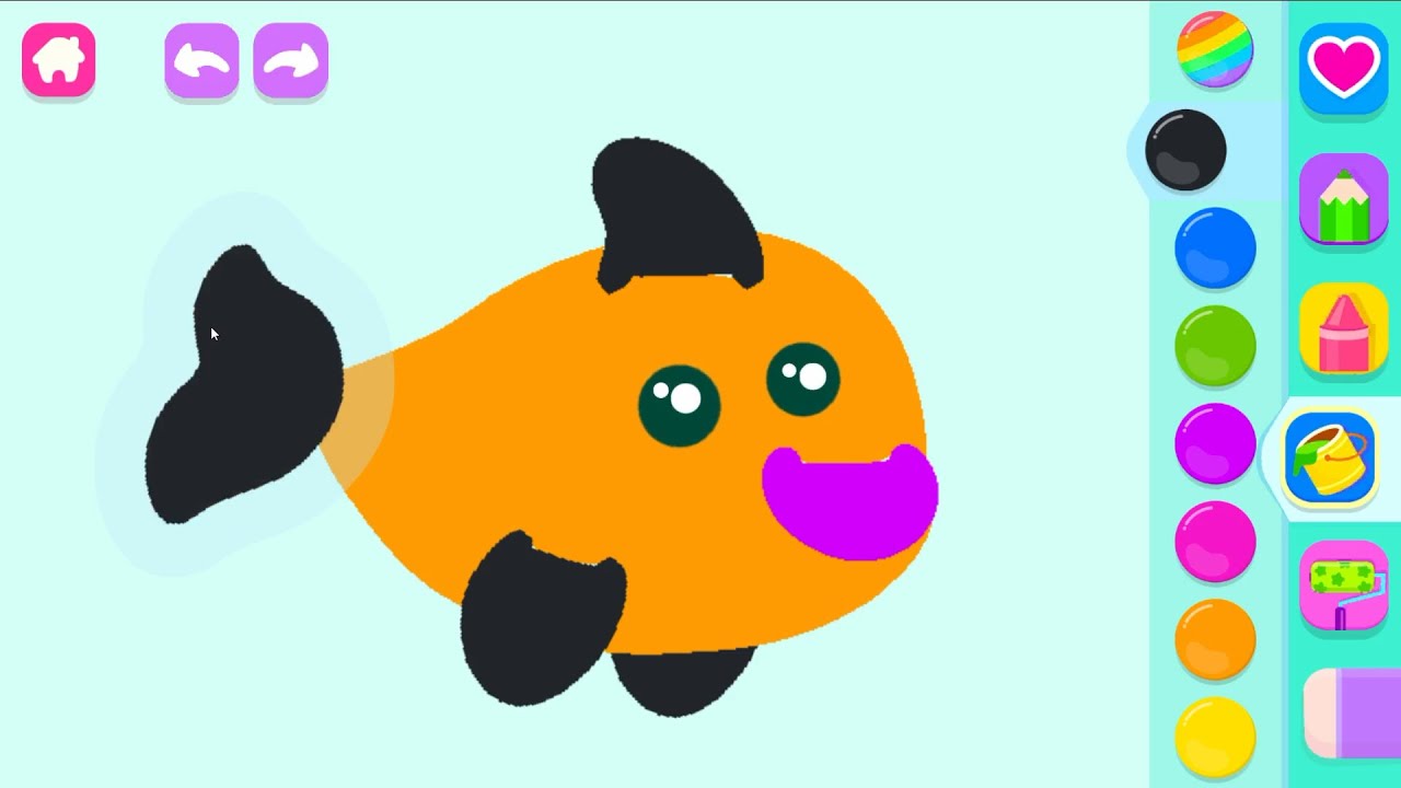 Bini Toddler Drawing Games: A Fun Way To Learn Colors And Shapes - YouTube