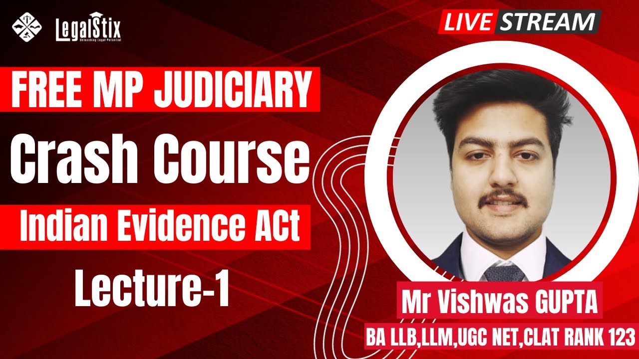 Lecture 1 | Introduction to IEA | Live Class | Mr. Vishwas Gupta | MP ...