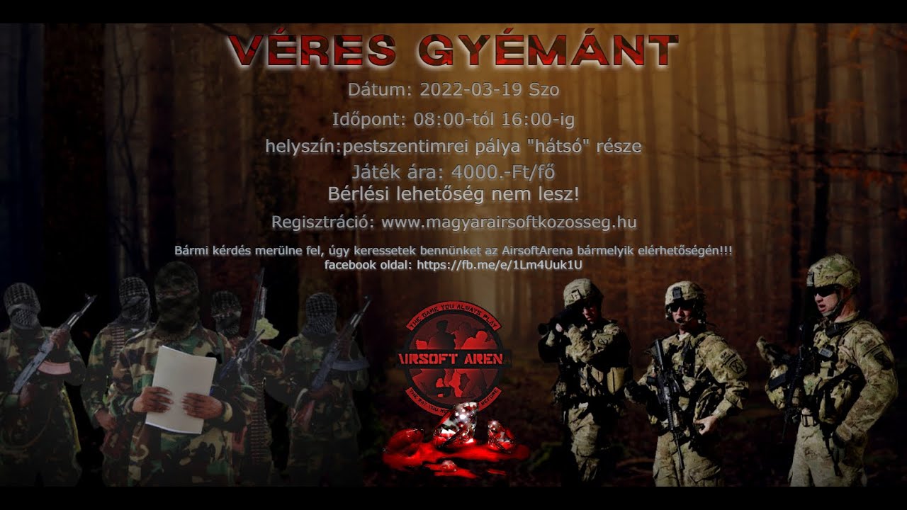 Airsoft Aréna Véres Gyémánt 2022.03.19. - YouTube