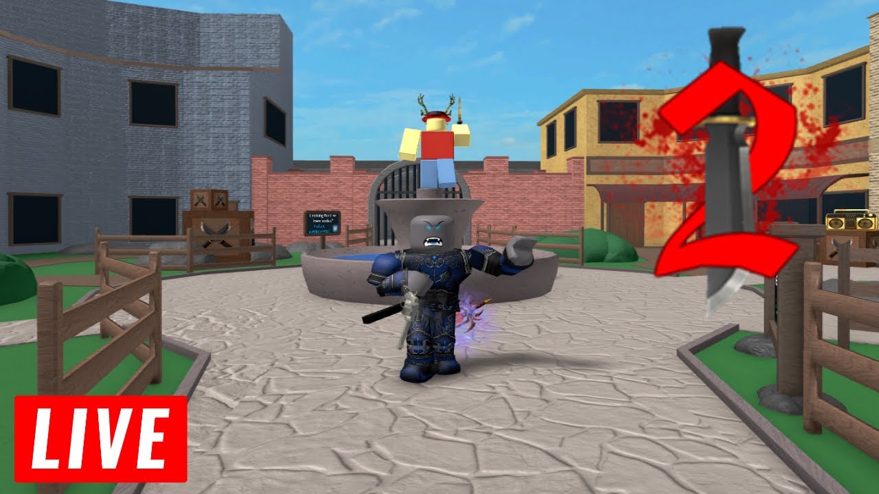 MM2 LIVE WITH FANS! (W FRIDAY) MINIGAMES AS WELL! - YouTube