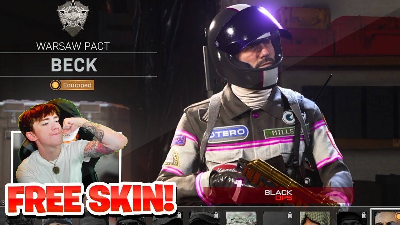 FREE OPERATOR SKIN CODE IN COLD WAR & WARZONE! HOW TO UNLOCK FREE ...
