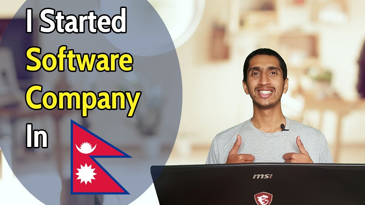 Finally I Launched Software Company In Nepal - YouTube