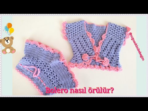 Yazlık Bolero Modeli Ve Yapılışı