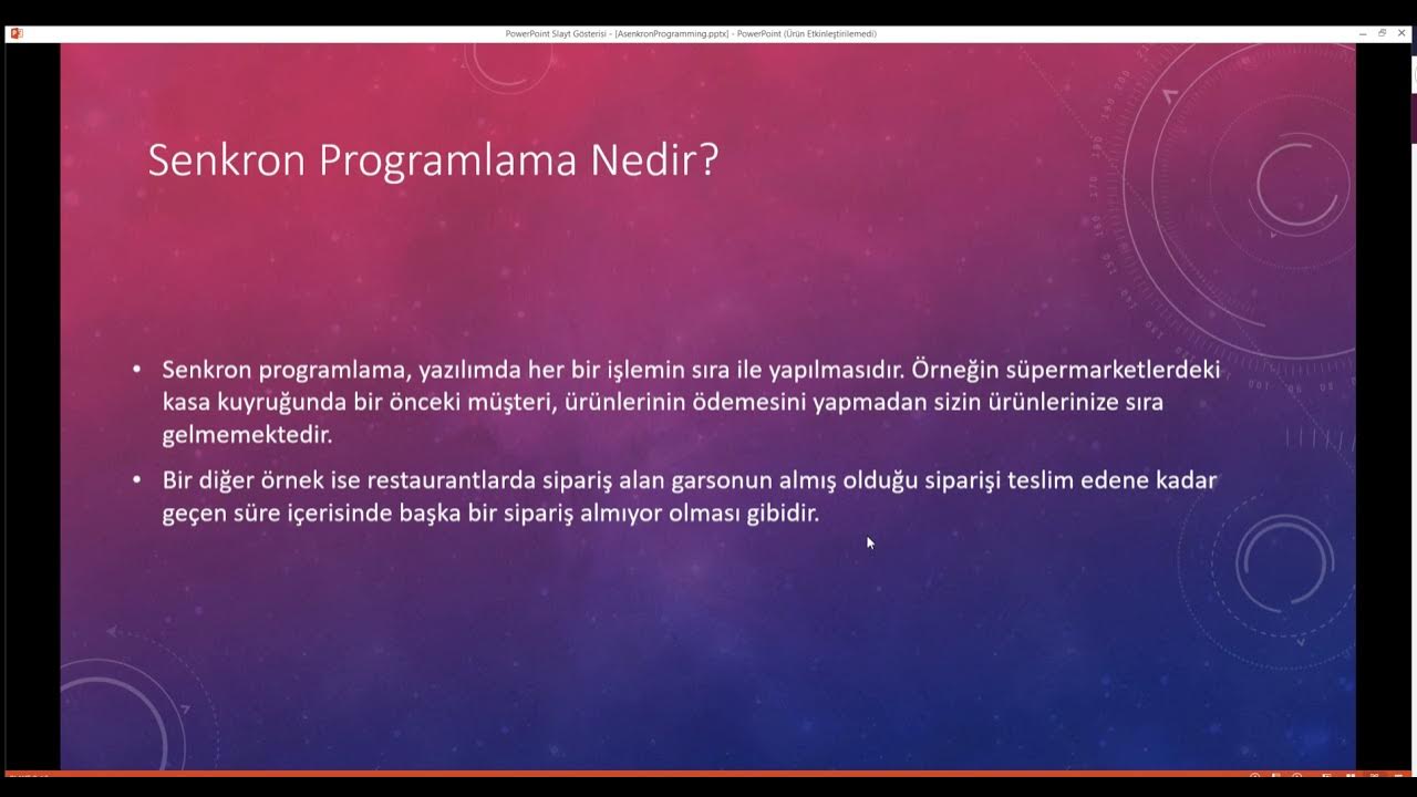 .Net Core MicroService Proje de Asenkron Programlama Nedir ? - YouTube