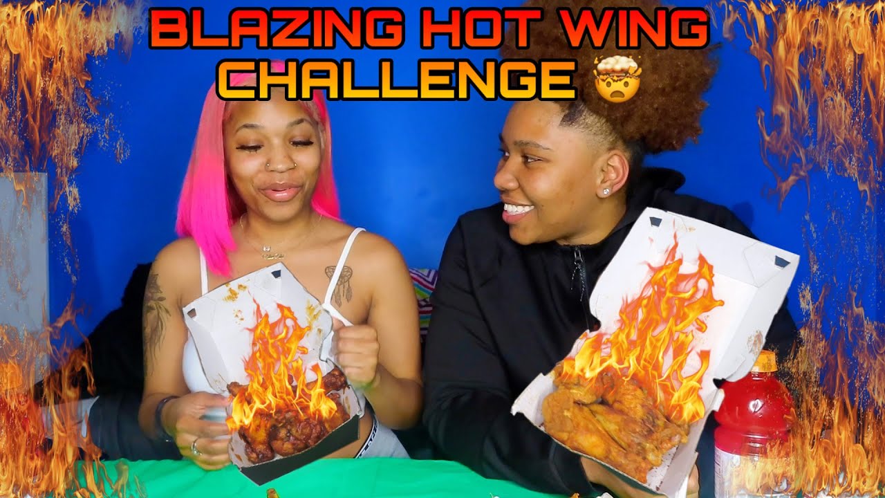 Blazing Hot Wing Challenge(HOTTEST WINGS IN THE WORLD) - YouTube