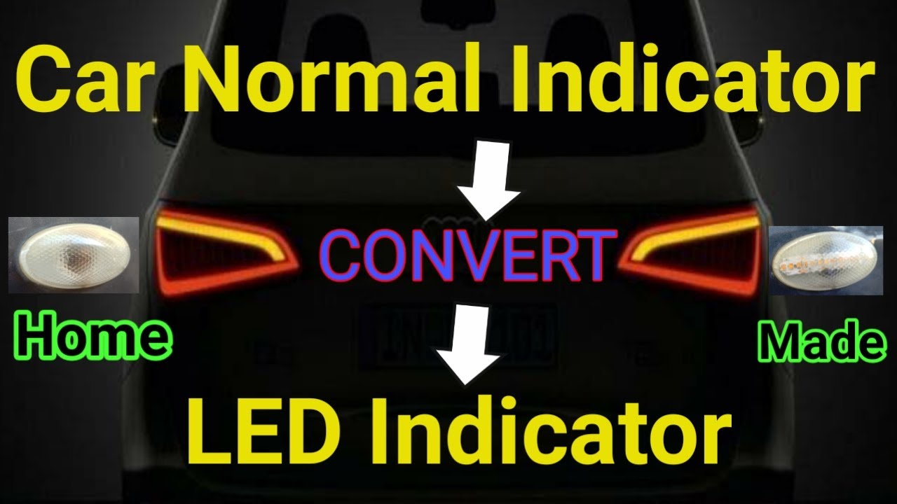 LED Indicator for Car | Home Made Car LED Indicator | Car | LED | LED ...