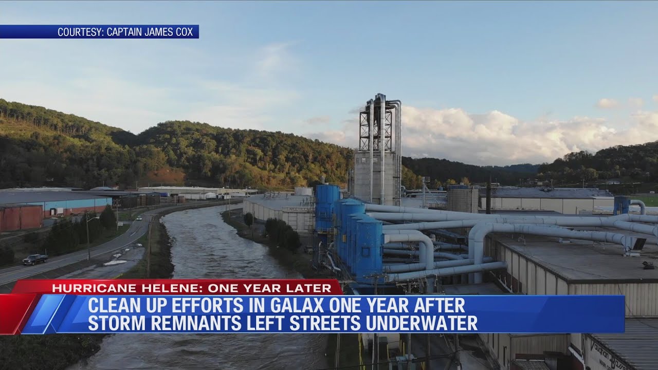 Clean up efforts in Galax one year after storm remnants left streets ...
