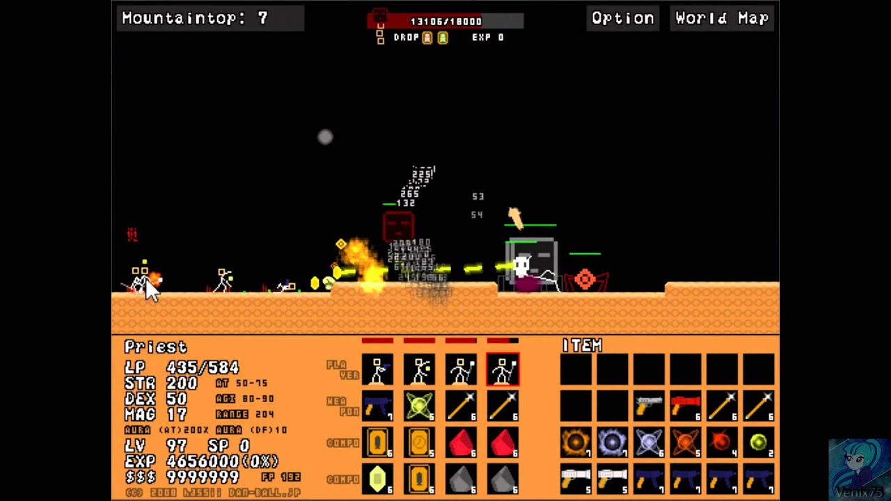 Stick Ranger - Mountaintop Run (No Deaths) - YouTube