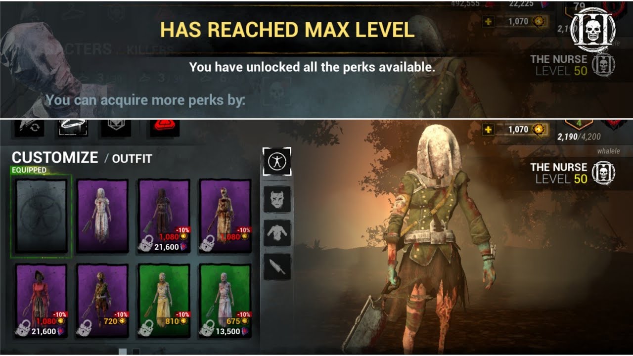 DBD Mobile - pro nurse meets swf - YouTube