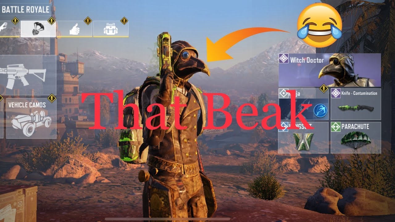 *NEW* Witch Doctor - That Beak | COD Mobile BR Solo - YouTube