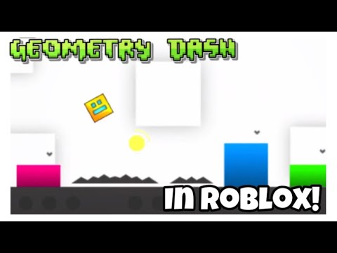 Roblox geometry dash! Full Gameplay. - YouTube