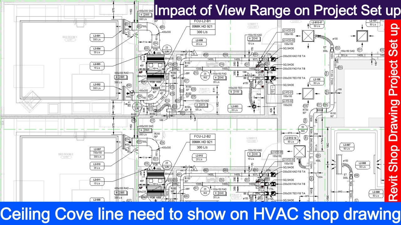 Ep-185 # Ceiling Cove line need to show on HVAC shop drawing -Impact of ...