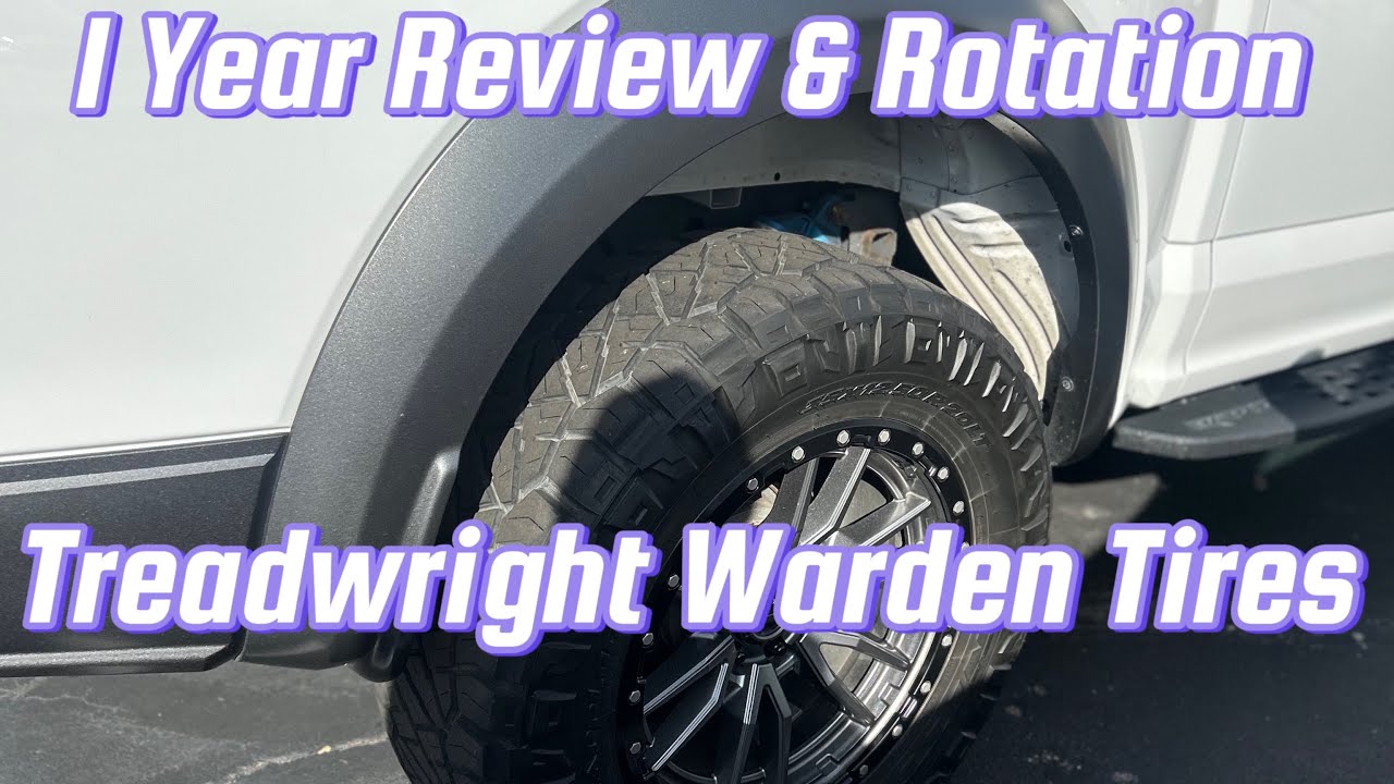 Rotating my Treadwright Warden Tires and after 1 year have they held up ...