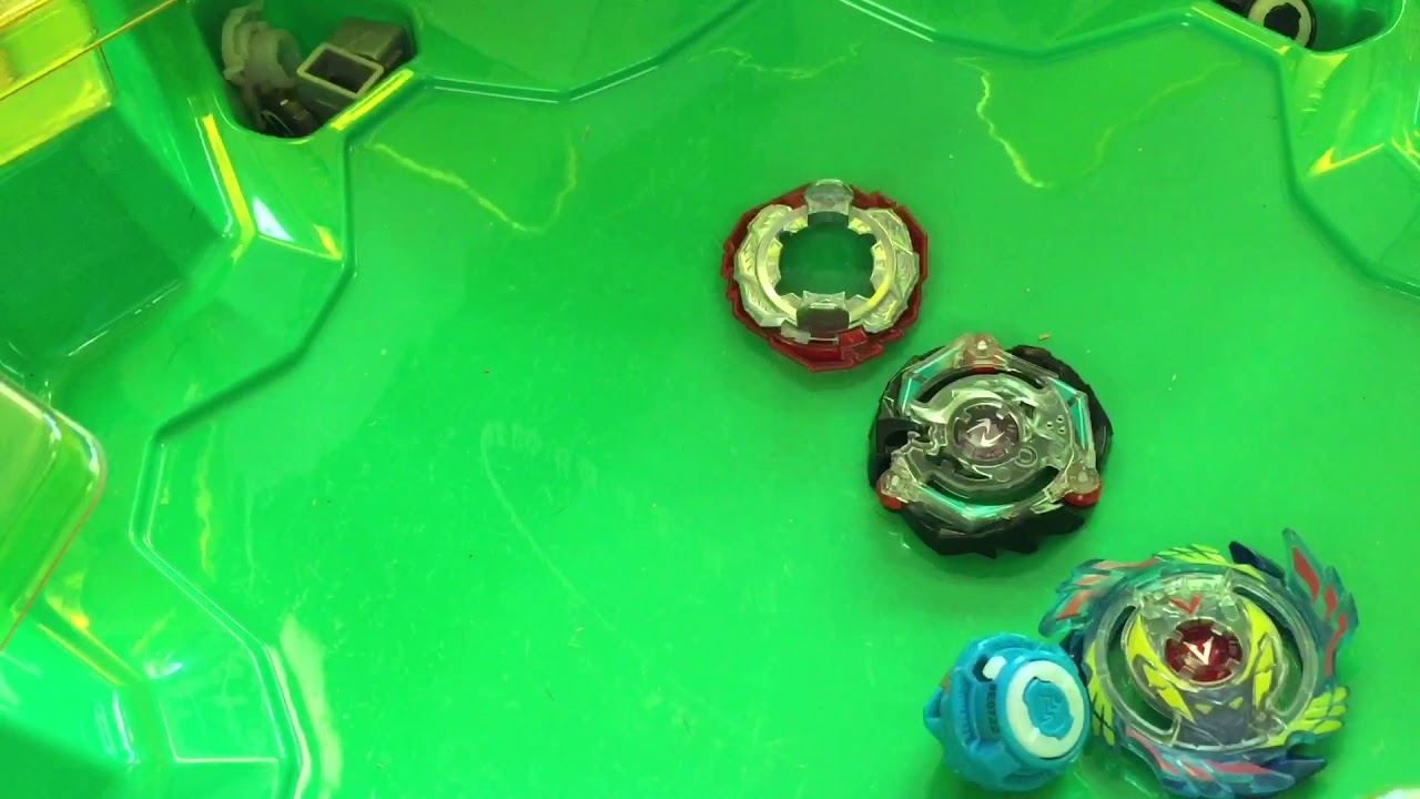 Kinetic Satomb S3 VS Genesis Valkyrie V3 [BEYBLADE BURST EVOLUTION] ll ...