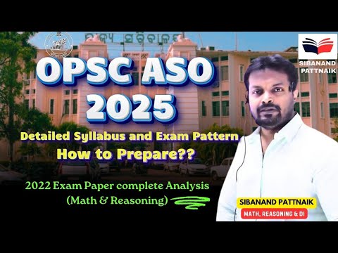 OPSC ASO 2025 | Complete Information 💯 | How To Prepare | Detailed ...
