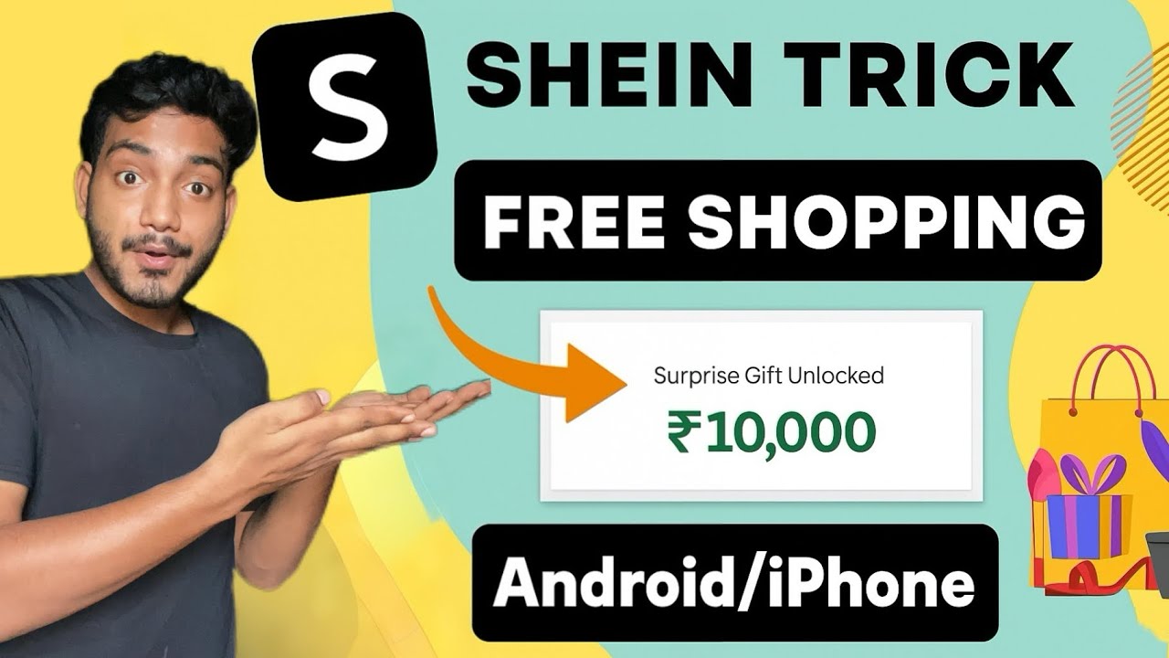 Shein Free Shopping Trick 🔥 | ₹5000 Coupon Code | Android & iPhone ...