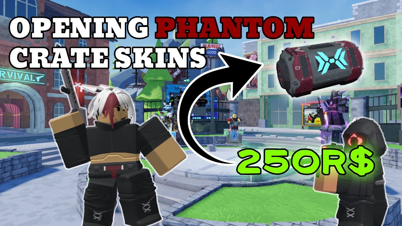 OPENING THE *NEW* PHANTOM CRATES | PART 1 | ROBLOX TDS - YouTube