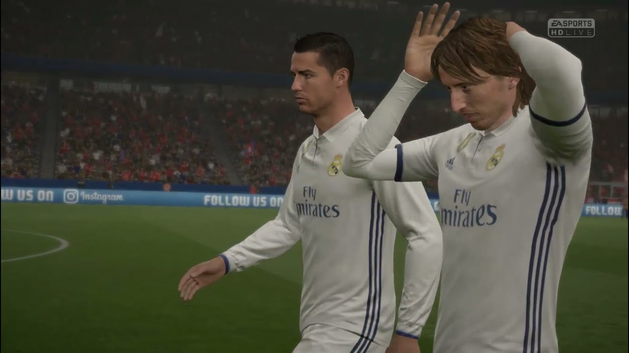 GAMEPLAY MOD FIFA 17 - YouTube