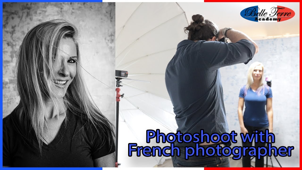 PHOTOSHOOT with a FRENCH PHOTOGRAPHER - YouTube